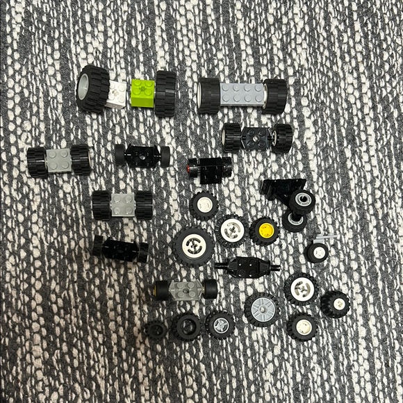 Lego | Toys | Assorted Miscellaneous Lego Wheels And Axles | Poshmark